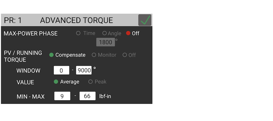 Kolver. Running Torque strategies in the assembly process